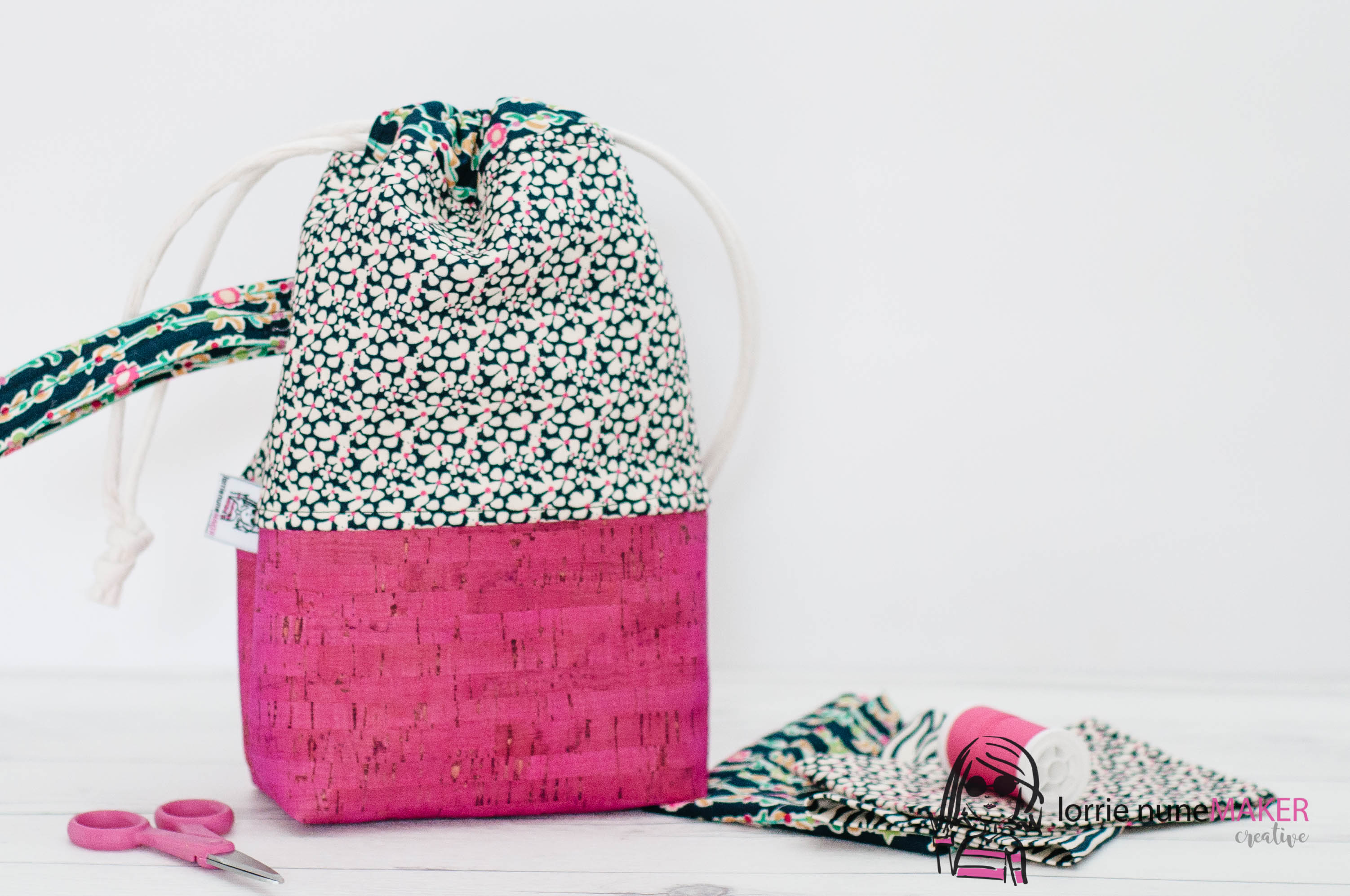 Project Bag – Free Pattern & Tutorial – lorrie nuneMAKER